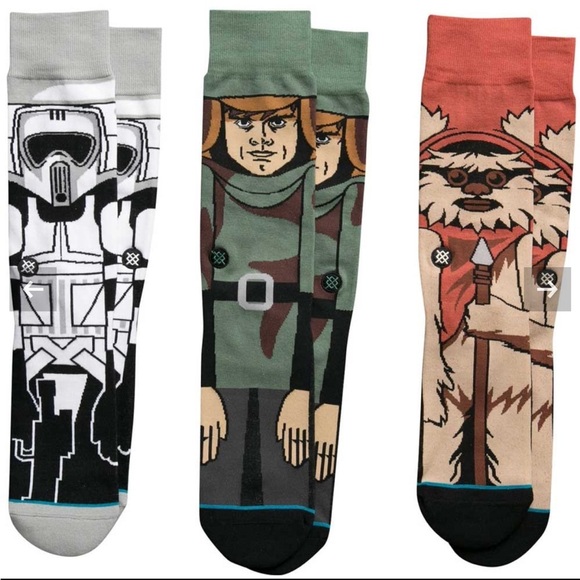 Stance | Underwear & Socks | Stance Star Wars Character Socks ...